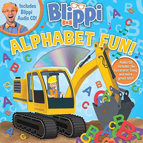 Blippi: Alphabet Fun! (Includes CD) - Paperback | Book Depot