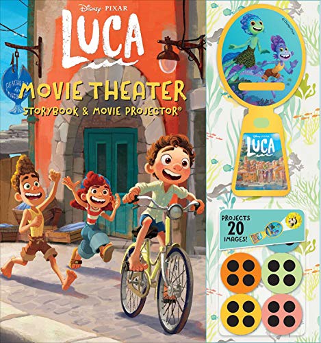 Disney/Pixar Luca Movie Theater Storybook & Movie Projector - Book and ...