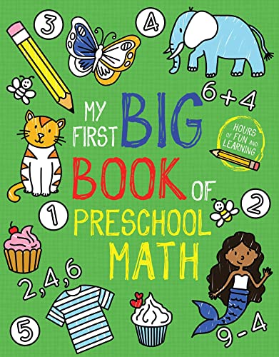 My First Big Book of Preschool Math - Paperback | Book Depot